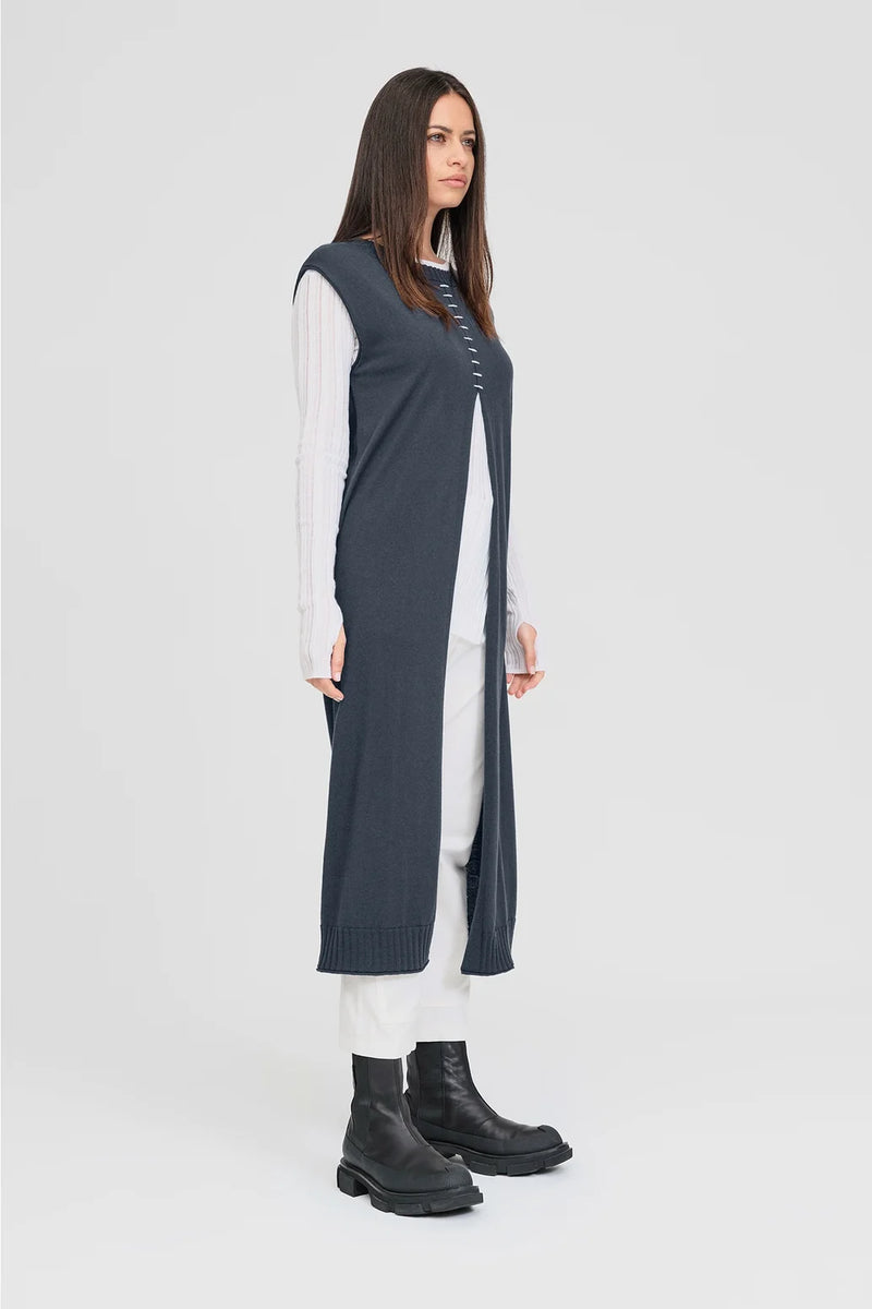 Recline by Taylor: Stitched Glaze Tunic - Storm/Ivory – Willow Fashion ...